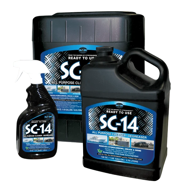 SC-14® All-Purpose Cleaner/Degreaser – SC PRODUCTS