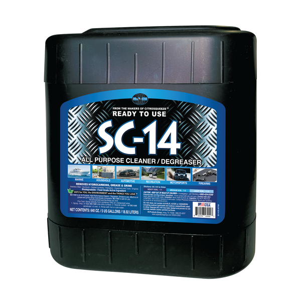 SC-14® All Purpose Cleaner / Degreaser 5 Gallon – SC PRODUCTS